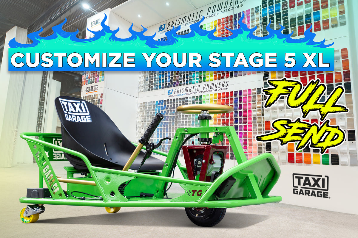 XL TAXI GARAGE Crazy Cart (STAGE 5)
