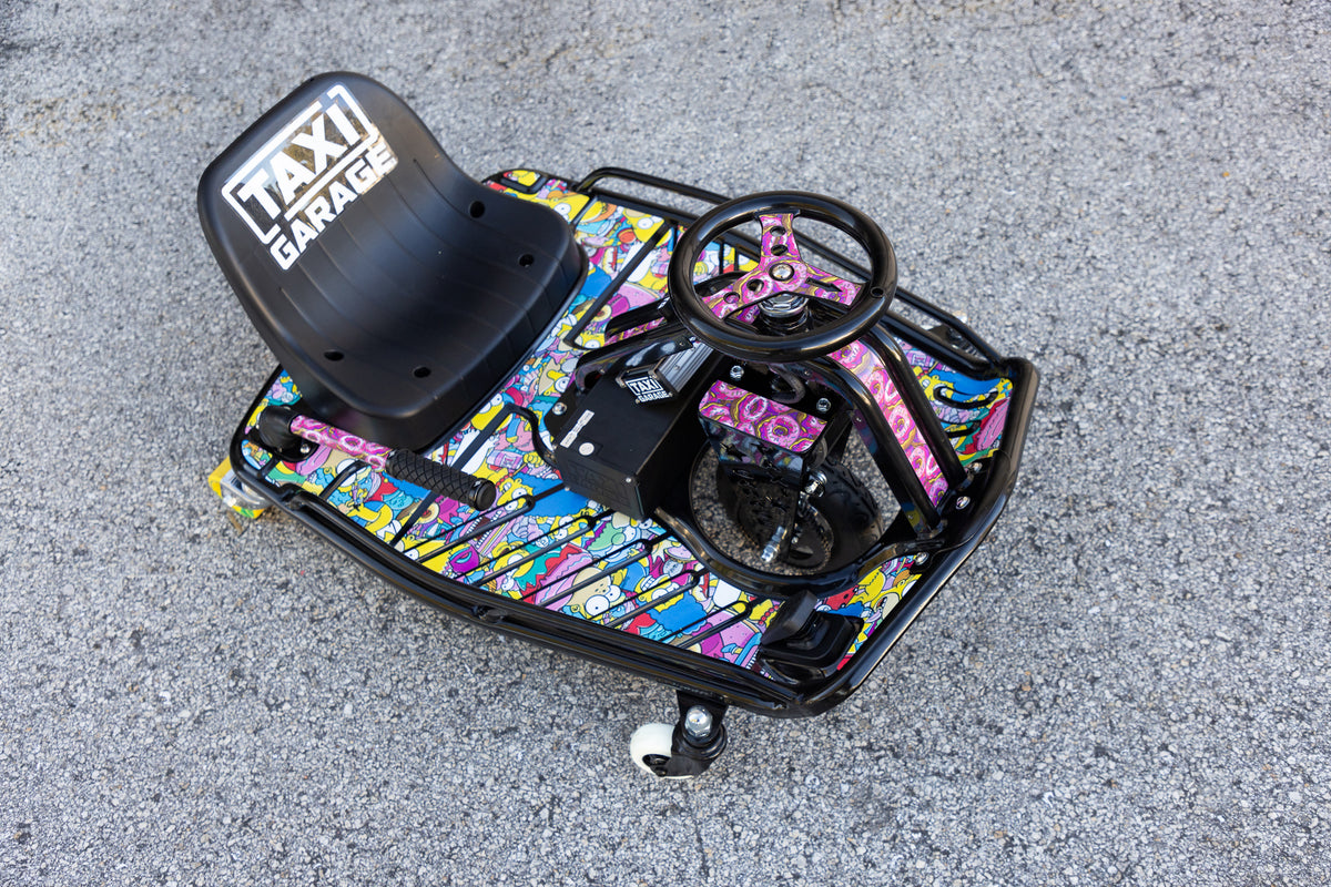 'Springfield' Stage 3 Taxi Garage Crazy Cart INVENTORY – TAXI GARAGE