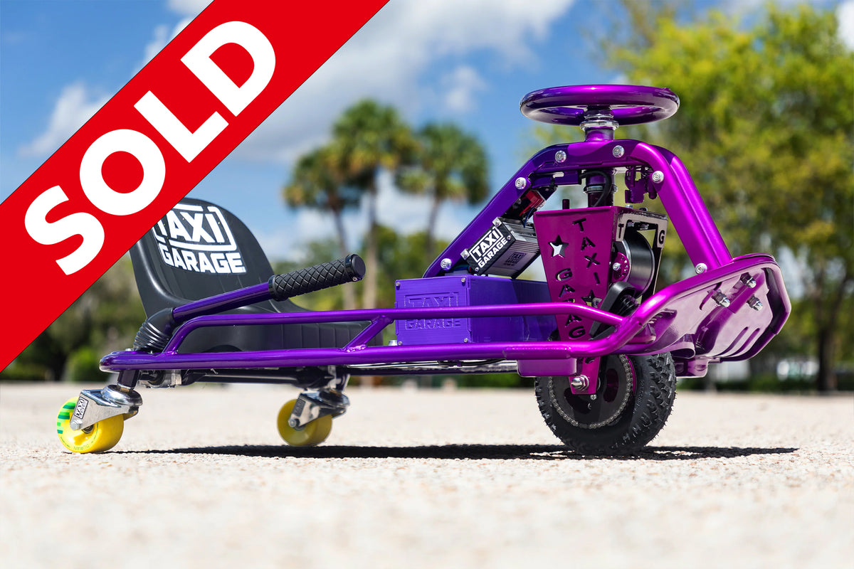 Stage 4 Taxi Garage Crazy Cart Violet Gradient Fade INVENTORY – TAXI GARAGE