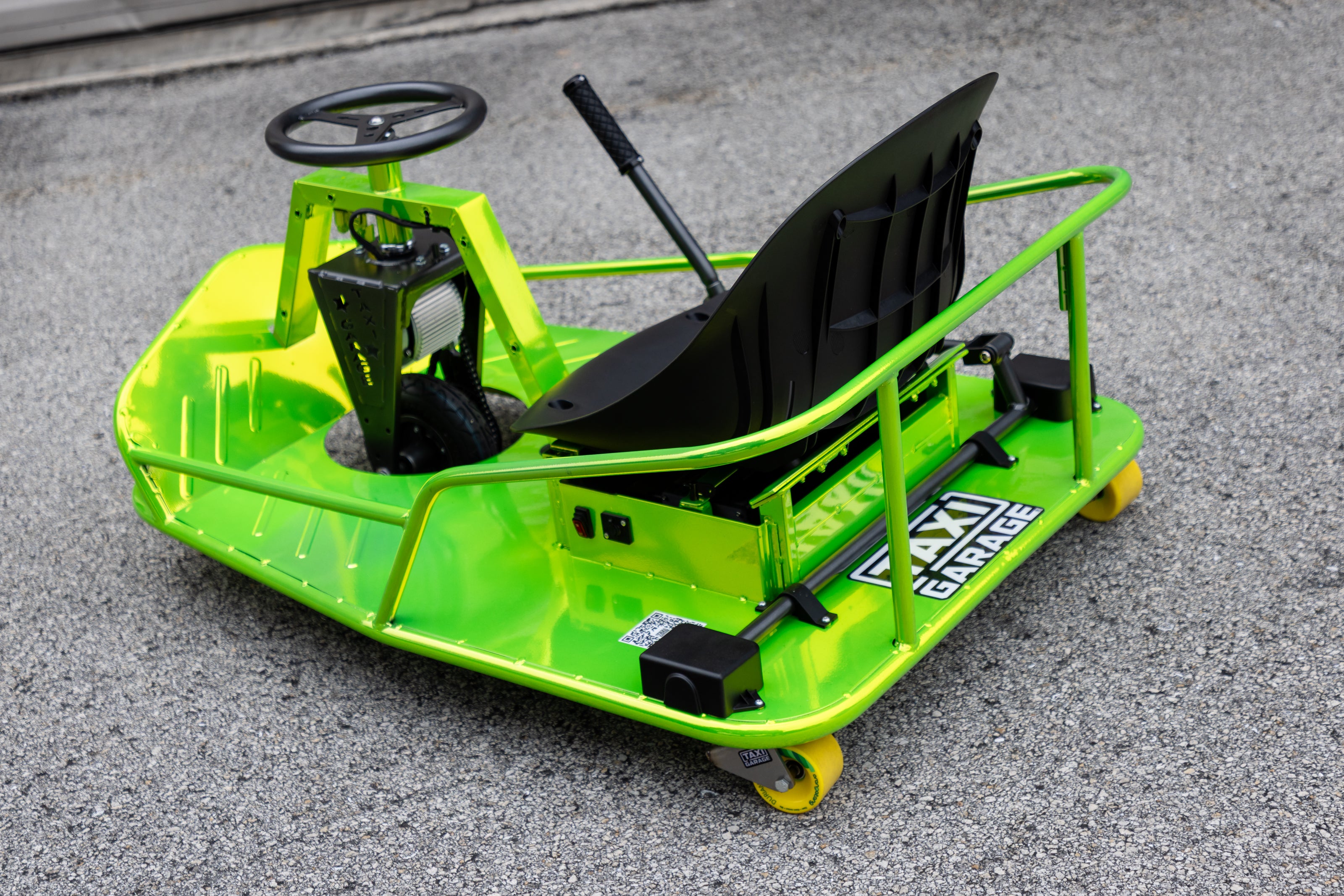 Stage 4 XL "Shocker Yellow" Taxi Garage Crazy Cart INVENTORY – TAXI GARAGE