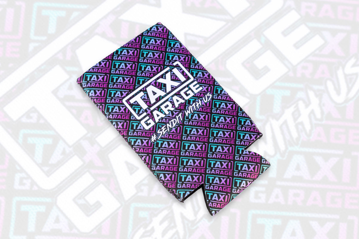 Taxi Garage Slim Koozie – TAXI GARAGE